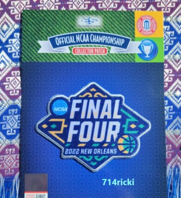 2022 NCAA Men's Final Four Patch Collector Villanova Duke Kansas North ...