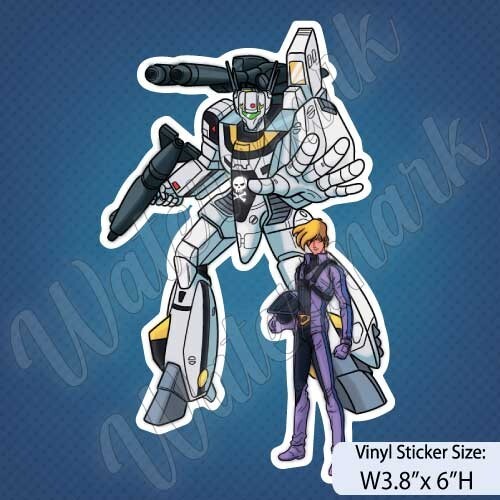 Robotech_V6_Robotech_Pilot_Roy_Decal_Sticker | eBay