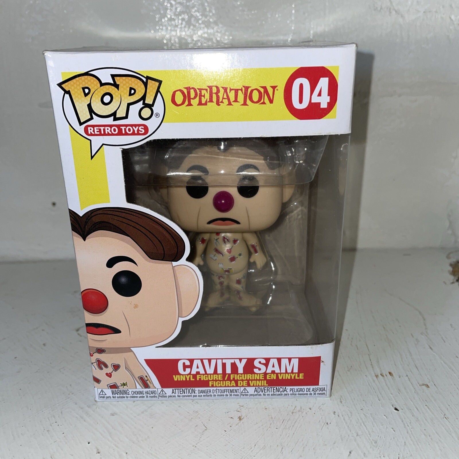 Funko Pop! Vinyl: Operation Game - Cavity Sam #04 889698513227 | eBay