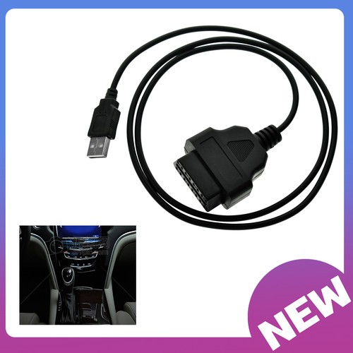 Easy - Use 16Pin OBD2 to USB Adapter Cable, Perfect for Vehicle ...