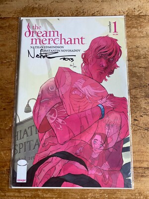 Images The Dream Merchant #1 Nathan Edmondson Signed Comic w/ COA P | eBay