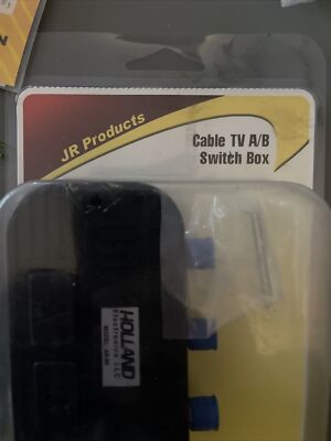 J R Products Cable TV A/B Switch Box Part #47845 | eBay