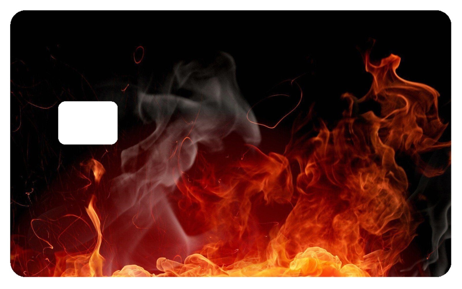 Fire - Credit Card Decal | eBay