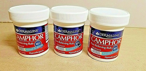 3 P- Camphor Ointment 10% Pain Relieving Rub; Pomada De Alcanfor, 2,5 ...