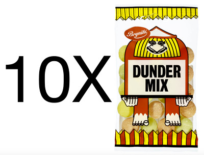 Brynild Dunder Salt Dundersalt Dundermix Mix Norwegian Candy 10X60g | eBay