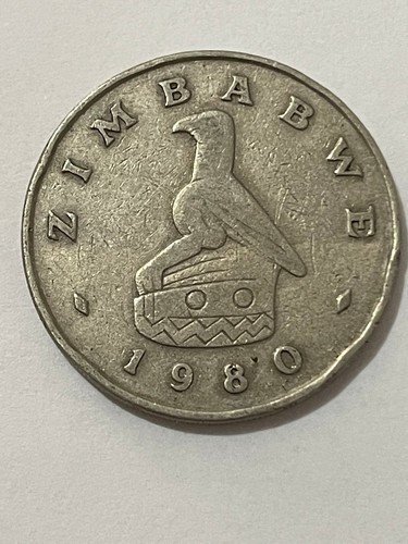 👀ZIMBABWE 1980 $1 1 DOLLAR COIN SCARCE VINTAGE 👀 | eBay