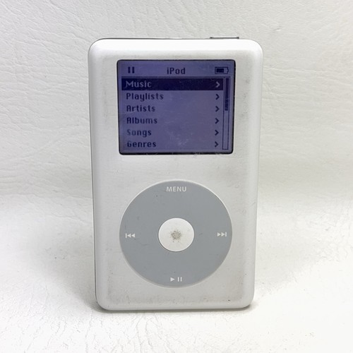 Apple iPod Classic 4th Gen - A1059 - 20GB White/Sliver - Tested | eBay UK