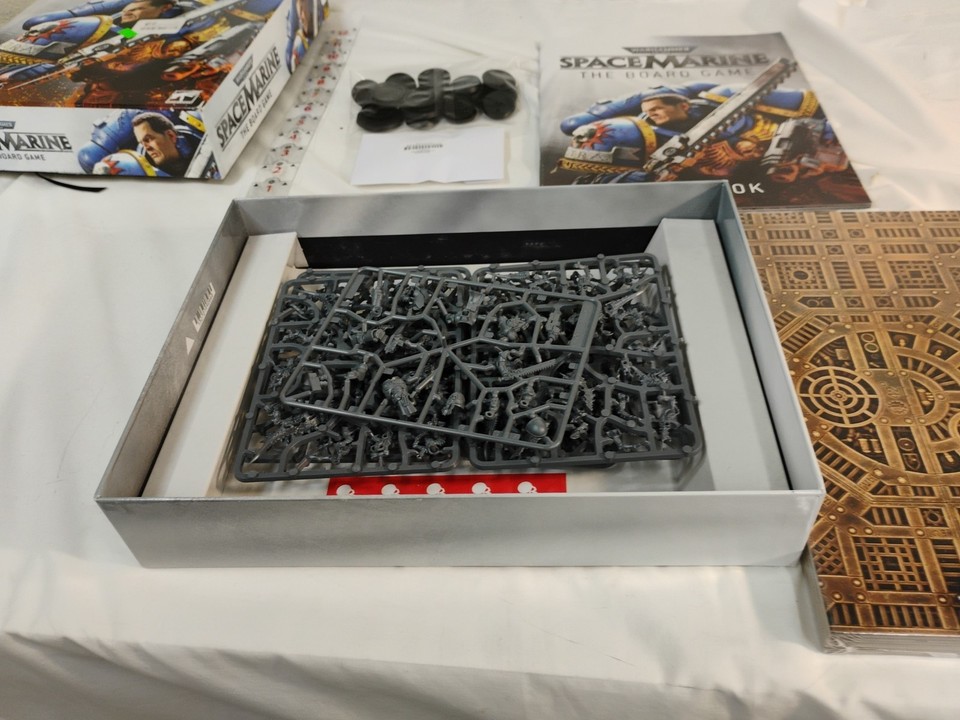Open Box Warhammer 40k Space Marine The Board Game See Pictures ...