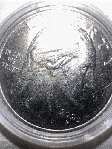 2023P Bessie Coleman Quarter Nice Plane Wing Die Break Chip Mint Error ...