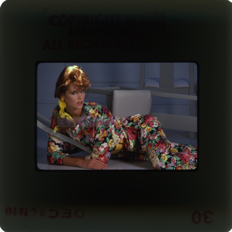 ELLE MACPHERSON The Body Model Vogue Italia 1984 Original Stan 35mm ...