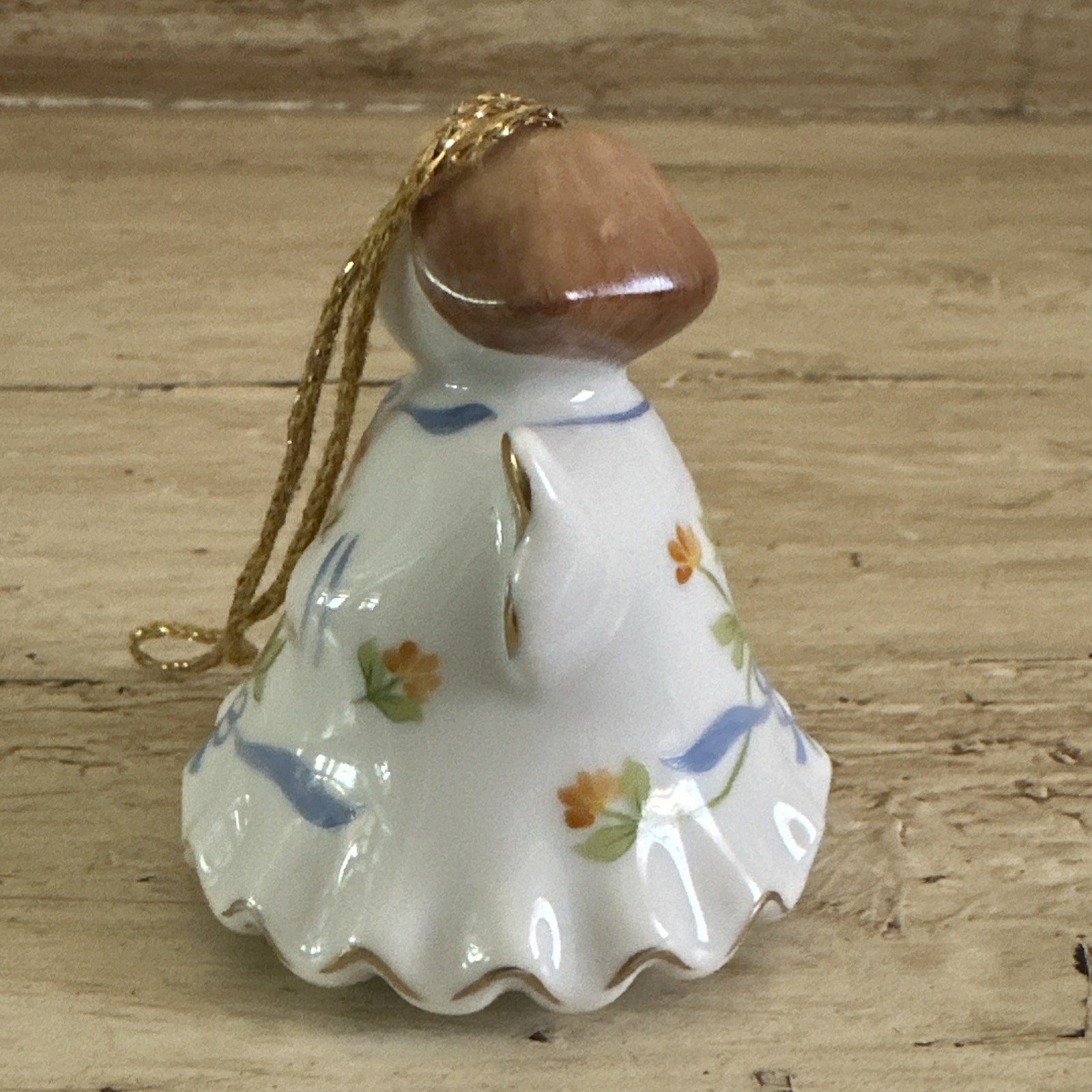 Vintage Ceramic Angel Cherub ORNAMENT Figurine Boglar Hungary Hand ...