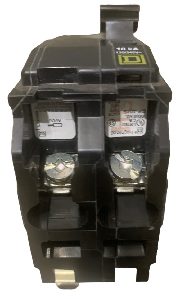 Square D Circuit Breaker QO215 VAC 15 Amp Double Pole New 47569008948 ...