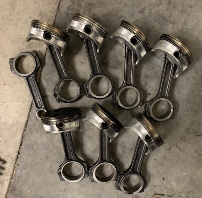 Oliver Racing I-beam Connecting Rods Small Block Chevy SBC Set Of 8 | eBay