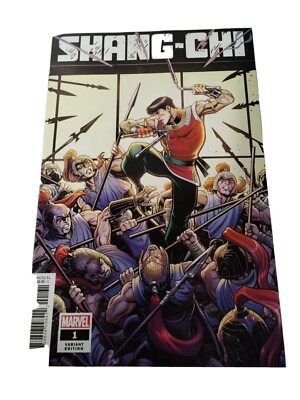 SHANG-CHI #1 1:50 ART ADAMS VARIANT 2020 (1ST APP FIVE WEAPONS SOCIETY ...