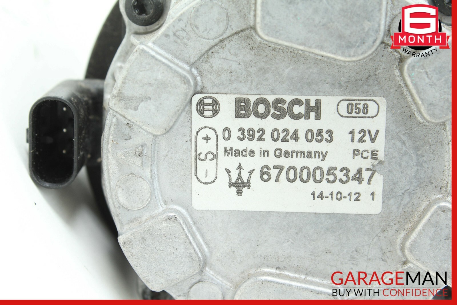 14-17 Maserati Ghibli Auxiliary Secondary Electric Water Pump 670005347 ...