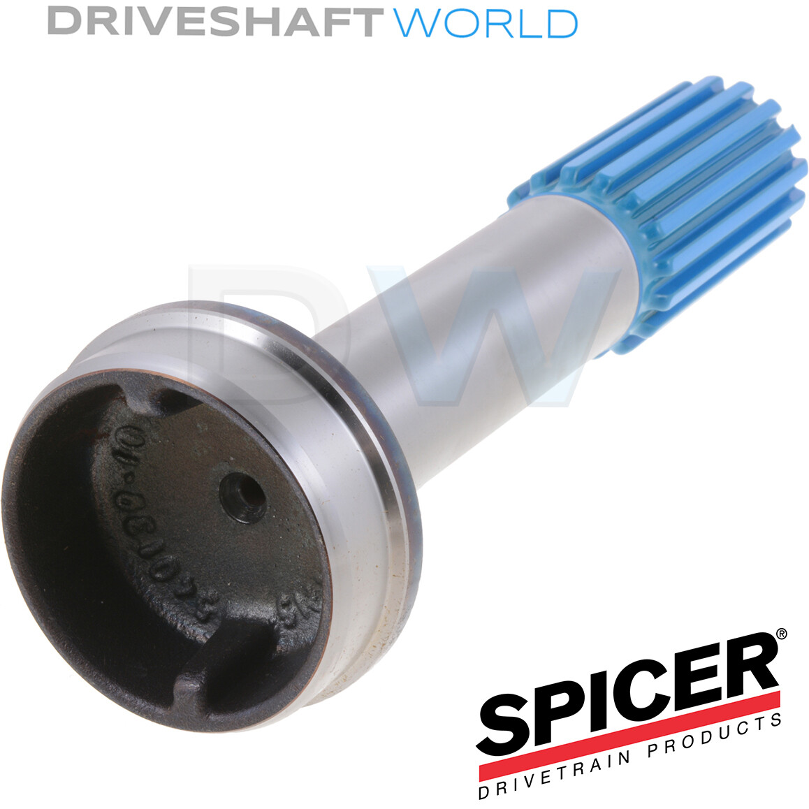 Driveshaft Stub Shaft Spicer 5-40-1051 fits 4" x .134" Tubing 1610-1710 ...