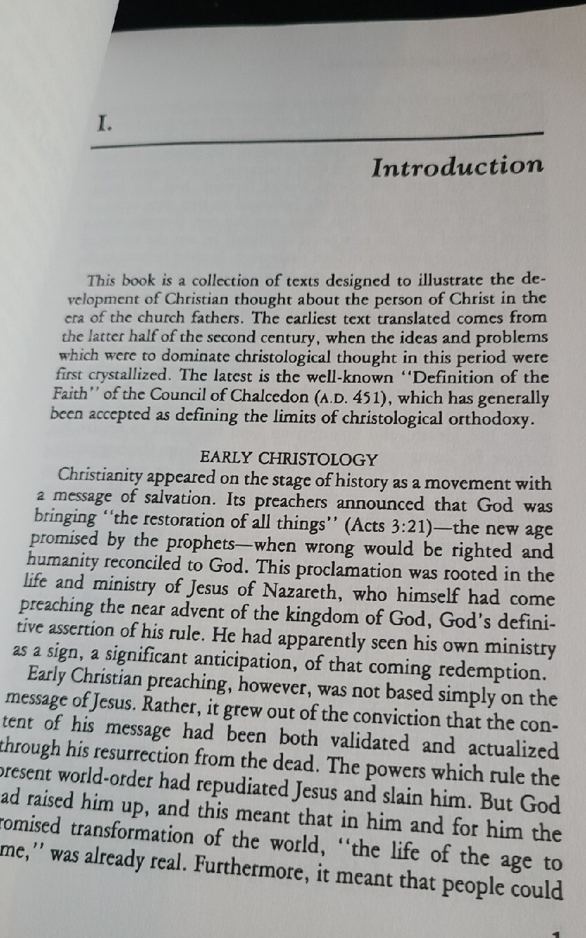 Christological Controversy by Robert C. Saler and Richard A. Norris Jr ...