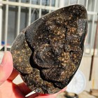 1174g Large Natural Dragon Septarian Septarium Crystal Egg Geodes ...