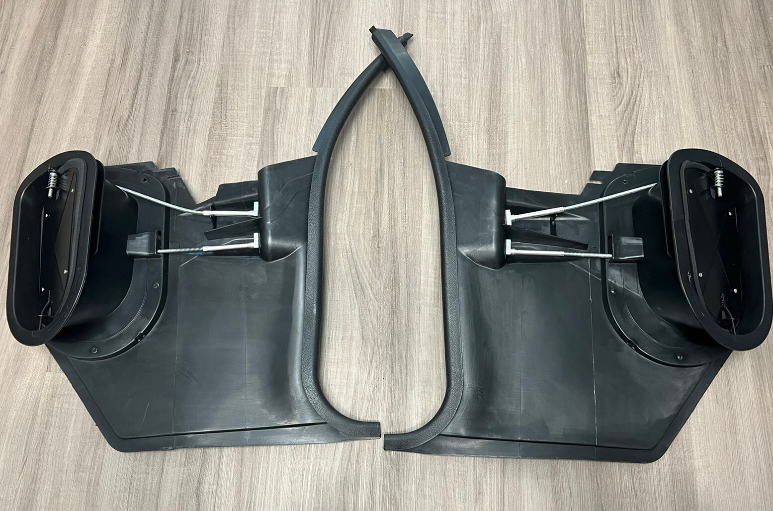 1968-72 GM A Body Chevelle Gto 442 Black Non Ac Interior Lower Kick ...