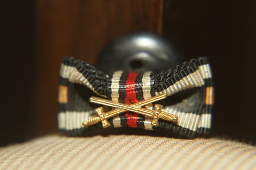 WW1 German Army Button Ribbon Bar, Iron Cross,War Honor Cross with ...