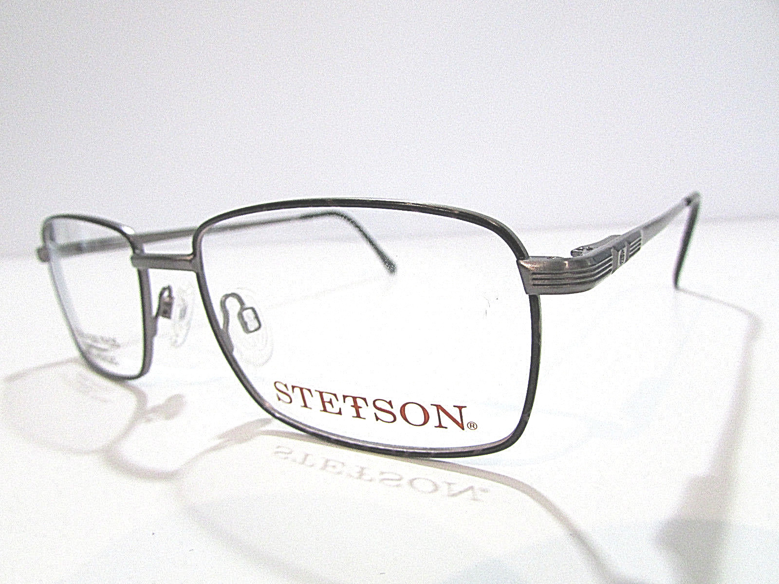 Stetson ST 327 ST327 058 Gunmetal Eyeglasses Rx-Able Frame 56MM | eBay