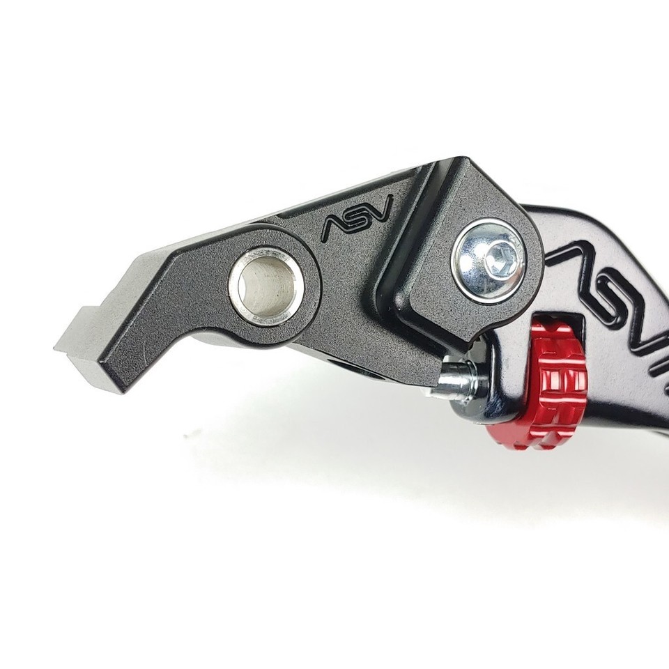 ASV C5 Brake Lever Black Short Yamaha YZF-R1 2004 - 2014 YZF-R6 2005 ...