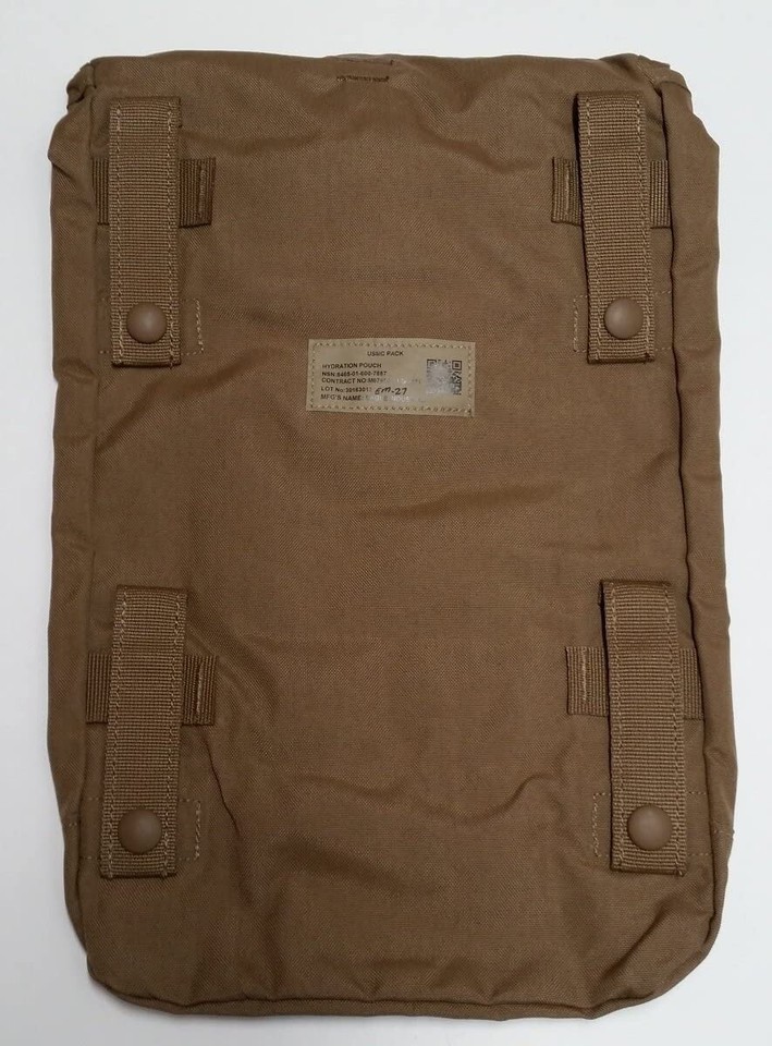 2 Pack - Hydration Pouch GI USMC FILBE 100oz. MOLLE - New | eBay
