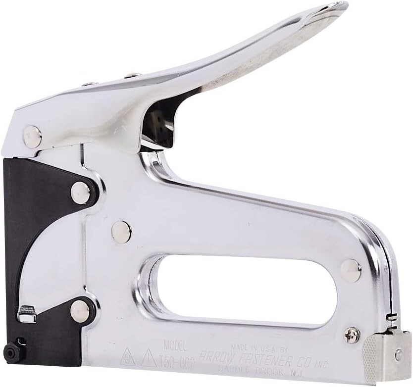 Arrow Heavy Duty Outward Clinch Staple Gun, Manual Stapler for ...