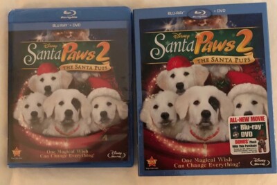 Santa Paws 2: The Santa Pups Blu-ray DVD 2012 2-Discs With Slipcover ...
