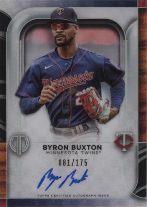 2022 Topps Tribute - Tribute Autographs Byron Buxton #TA-BB /175 (AU ...