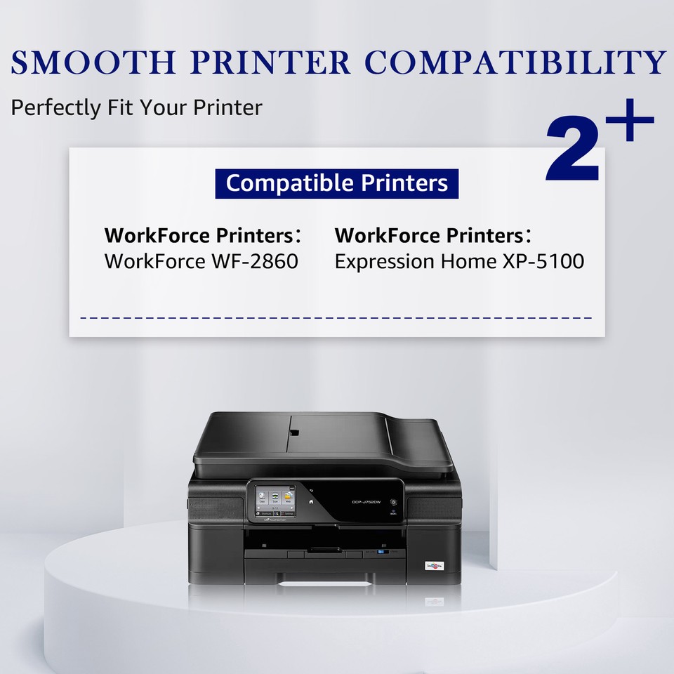 5PK 202XL Ink Cartridges for Epson WorkForce WF-2860 XP-5100 printer ...