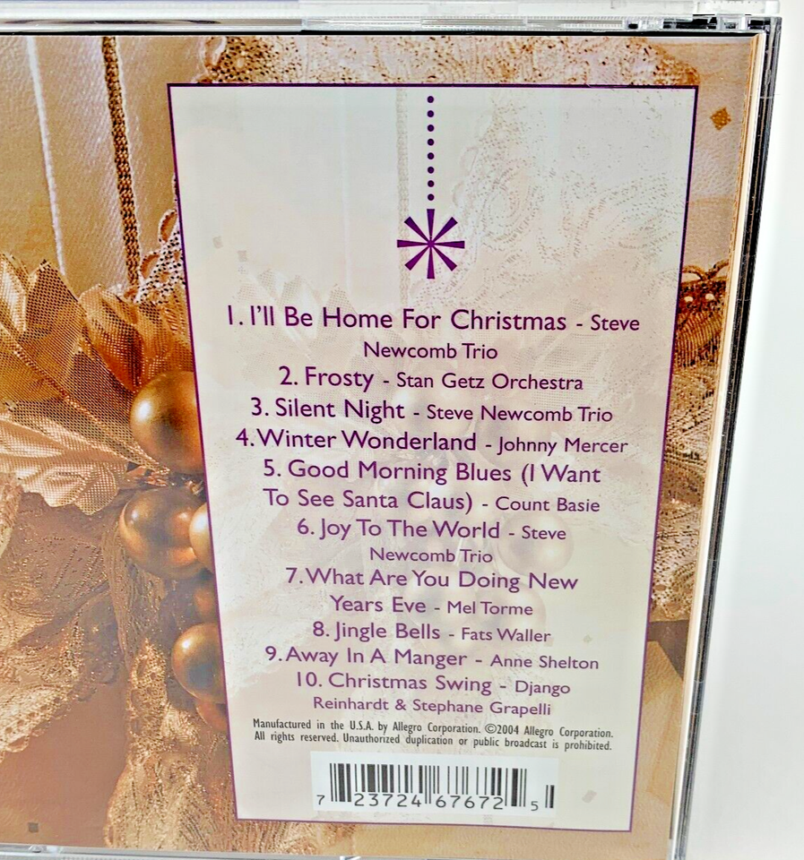 Christmas Cocktails Holiday Music CD by Various Artists Snowflake ...