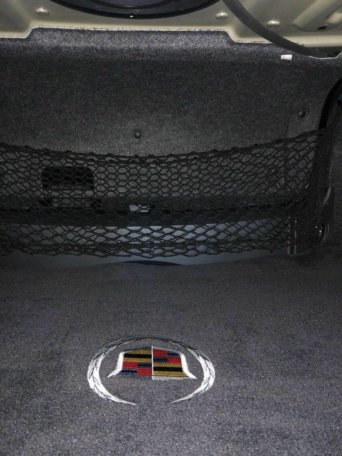 Rear Trunk Envelope Style Organizer Cargo Net for CADILLAC CTS 2003 ...