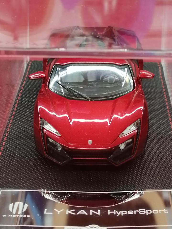 Mini Car Model Lycan Hyper Sport W Motors IIm37 | eBay