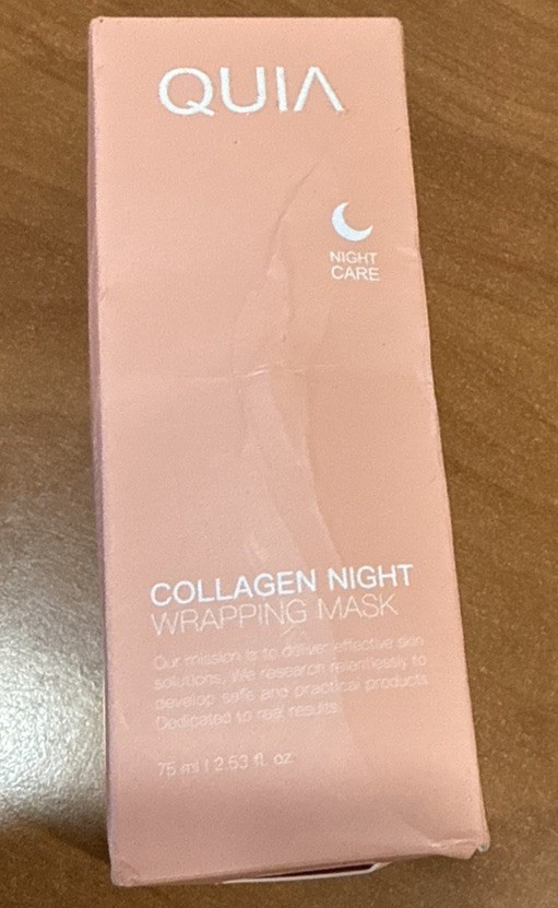 Quia Collagen Night Wrapping Mask 2.53oz | eBay