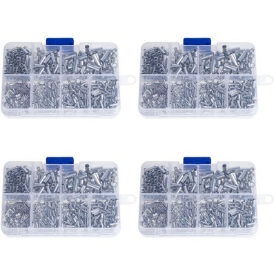 4 Pack Wire Crimps Crimping Kit Cable End Fitting Ferrule Terminals ...