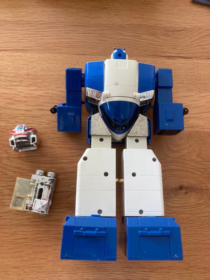 Power Rangers Turbo Ranger DX Turbo Rugger Chokuu Gattai Robot Bandai ...