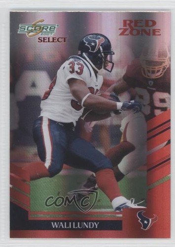 2007 Score Select Red Zone 5/30 Wali Lundy #218 0b5 | eBay