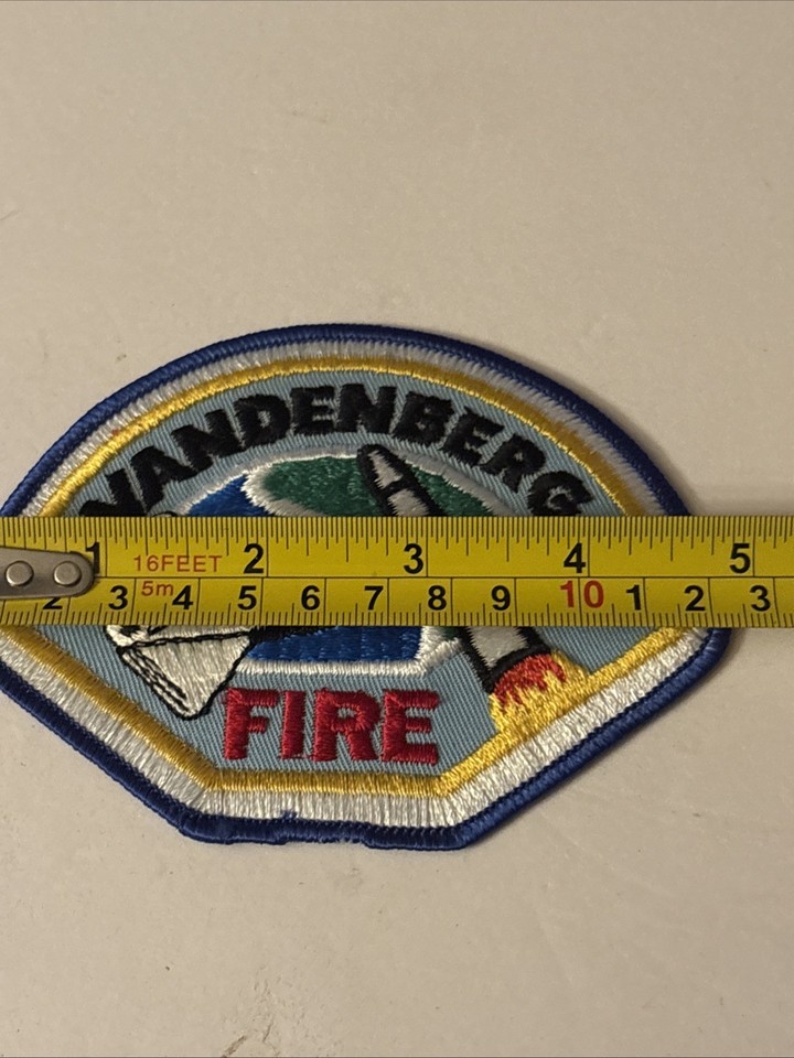 Vandenberg AFB Fire Department Patch Space Shuttle Missile Launch ...