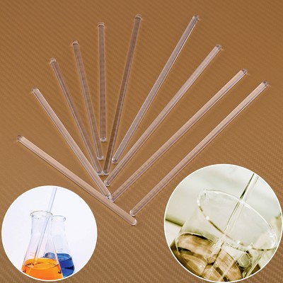 5 Glass Stirring Rod For Lab Use Stir Bar Stirrer Laboratory Mixer ...