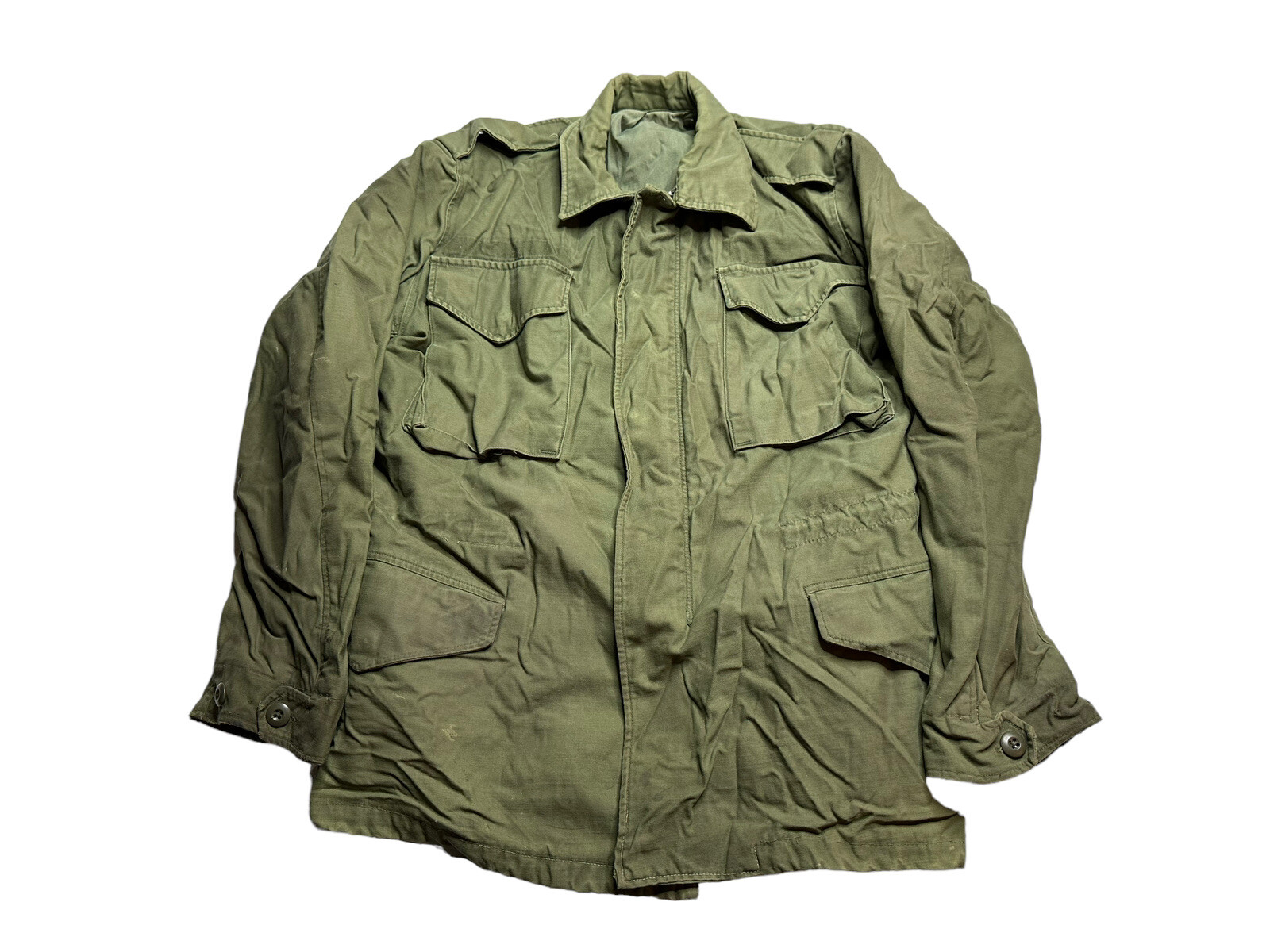 VTG 50s OG-107 M-1951 US Army Field Coat Jacket Milit… - Gem