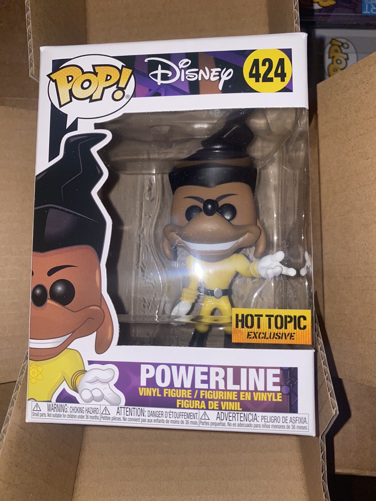 Funko Pop! Vinyl: Disney - Powerline (WonderCon) - WonderCon Funko ...