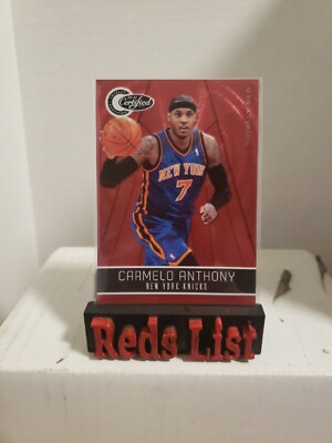 2010-11 Totally Certified Red #65 Carmelo Anthony 120/499 New York ...
