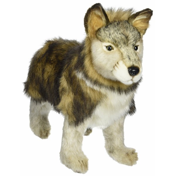 Hansa Standing Wolf Cub Plush Stuffed Animal 4292 for sale online | eBay