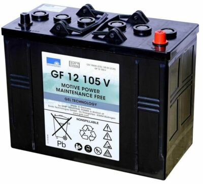 BATTERIA SONNENSCHEIN GEL SERVIZI CAMPER BARCHE 12 V 120 AH DRYFIT ...
