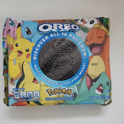 Sold Out Pokemon Oreo Cookies Package Unopened Sealed Package Ready To ...