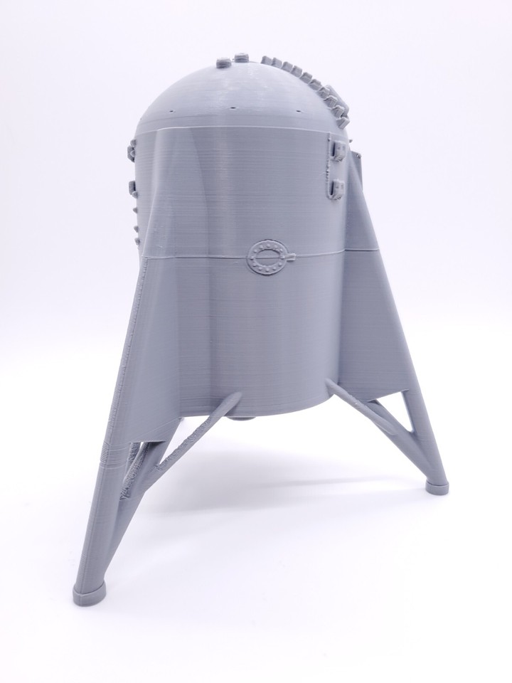 Starhopper - 1", 3", 6" or 9" Model - Custom Kit SpaceX Space Rocket ...