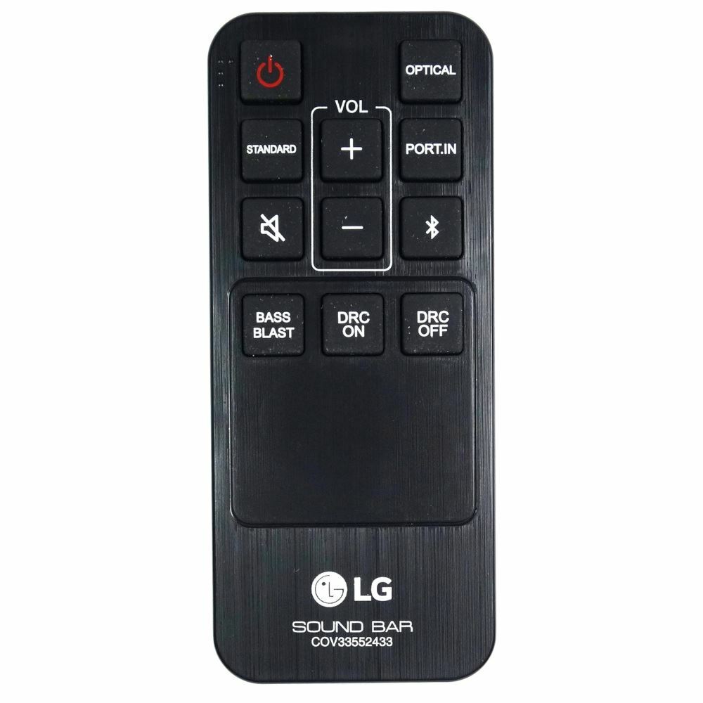 Genuine LG COV33552433 Sound Bar Remote Control for sale online | eBay