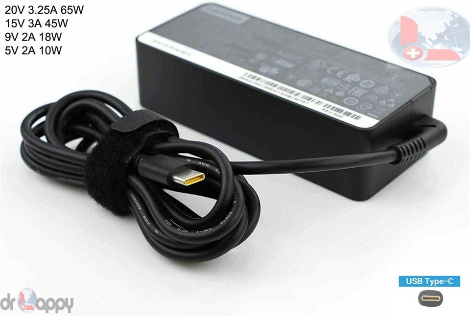 65W USB-C Type-C Power Adapter for Lenovo ThinkPad T14 Gen 5 (Intel ...