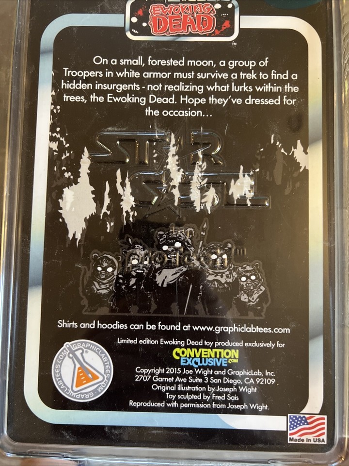 Star Wars Graphiclub Ewoking Dead Chief Putrid Faction Parody Action ...